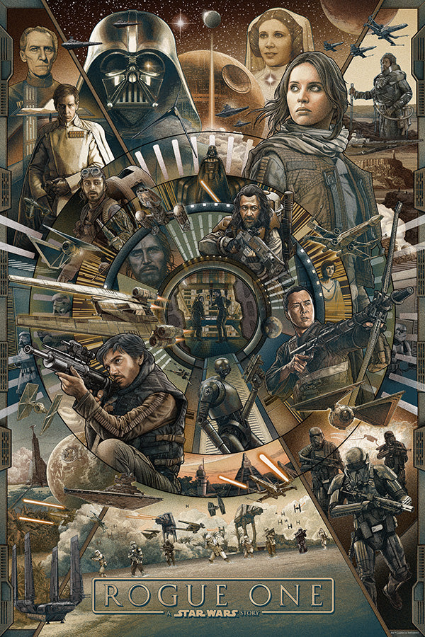 Star Wars Rogue One Poster Star Wars Rogue One 2016 Original