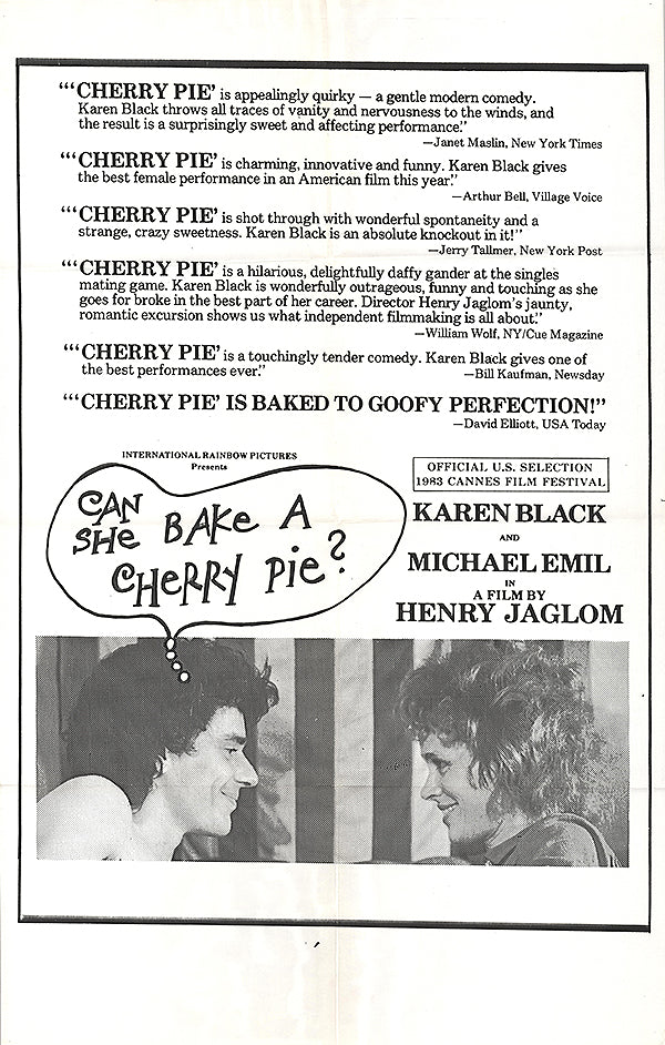 Can She Bake A Cherry Pie