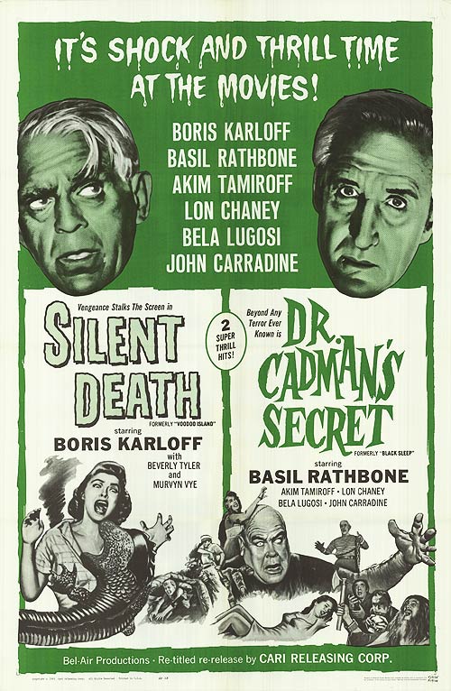 Silent Death and Dr. Cadman's Secret