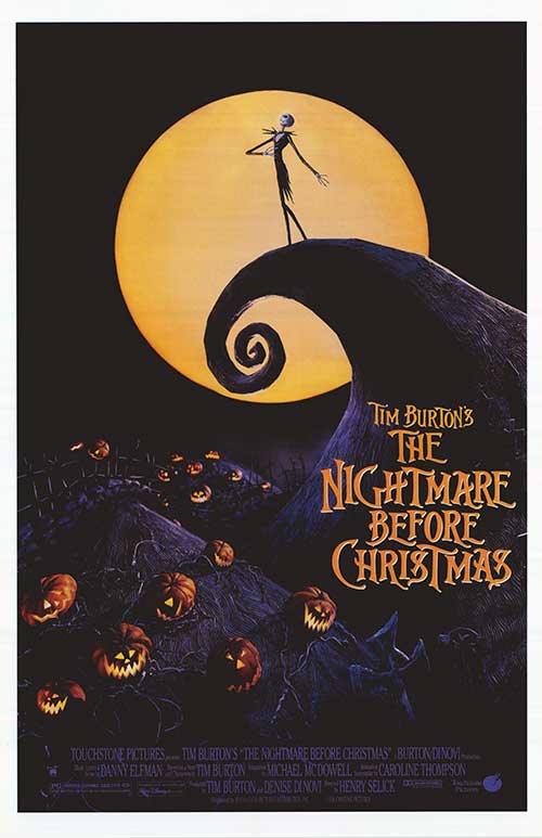 Nightmare Before Christmas Movie Poster