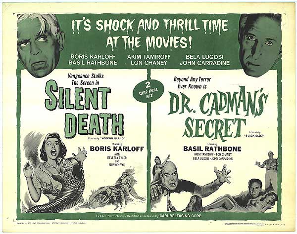 Silent Death and Dr. Cadman's Secret