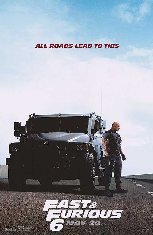 Fast And The Furious 6 Movie Poster