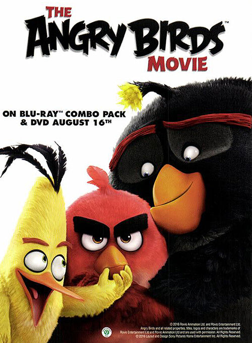 The Angry Birds Movie Poster Wallpaper Borderless Glossy | The Angry
