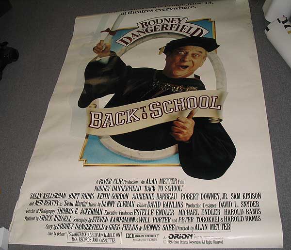 Back To School Movie Poster
