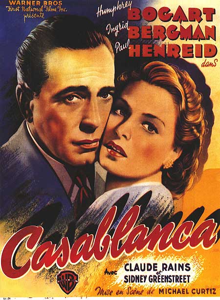 Casablanca Movie Poster Original