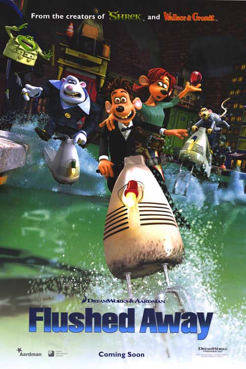 Flushed Away Poster