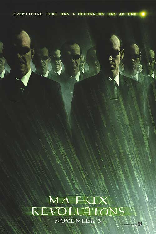 Matrix Revolutions Poster