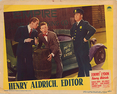 Henry Aldrich, Editor