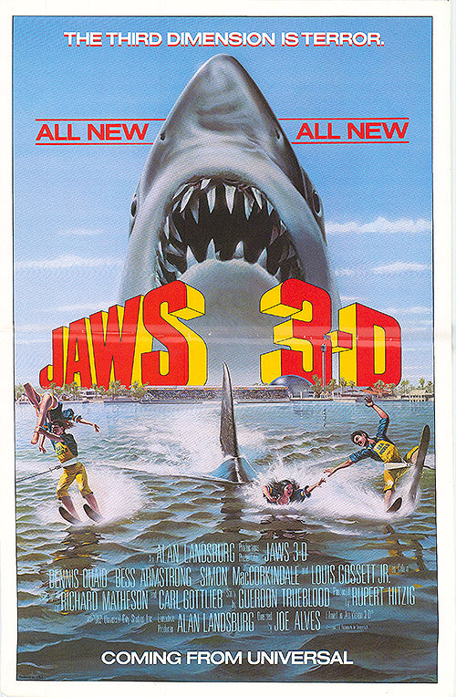 Jaws Movie Poster Original